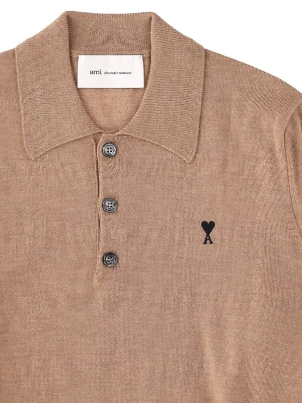 AMI Paris Polo Con Logo