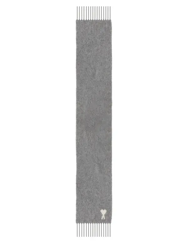 AMI Paris Sciarpa Con Logo