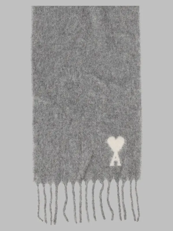 AMI Paris Sciarpa Con Logo