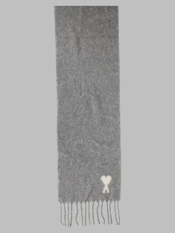 AMI Paris Sciarpa Con Logo