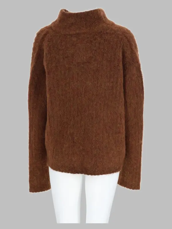 UMA WANG Maglia In Alpaca E Lana Con Scollo A V