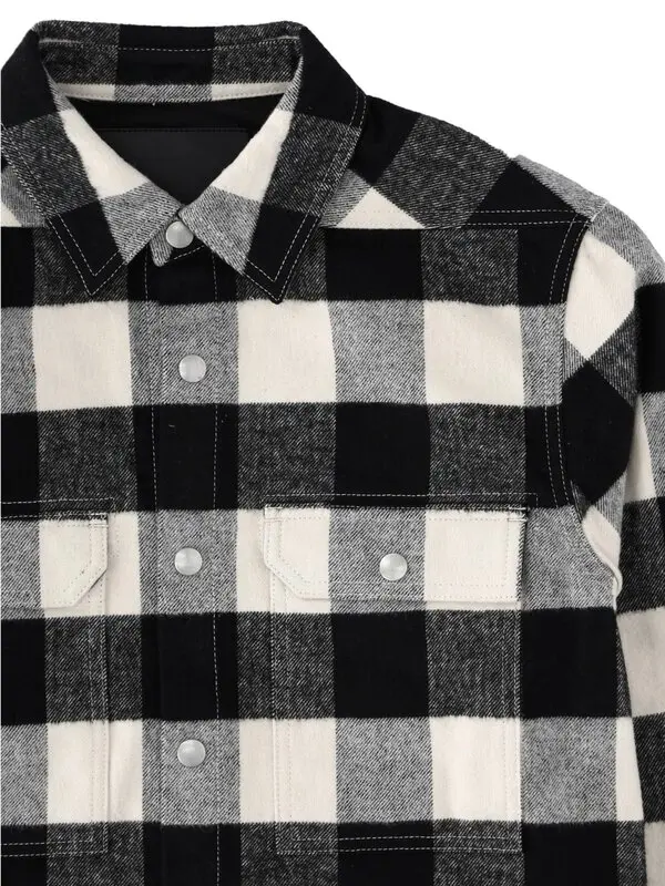 Rick Owens Overshirt In Cotone
