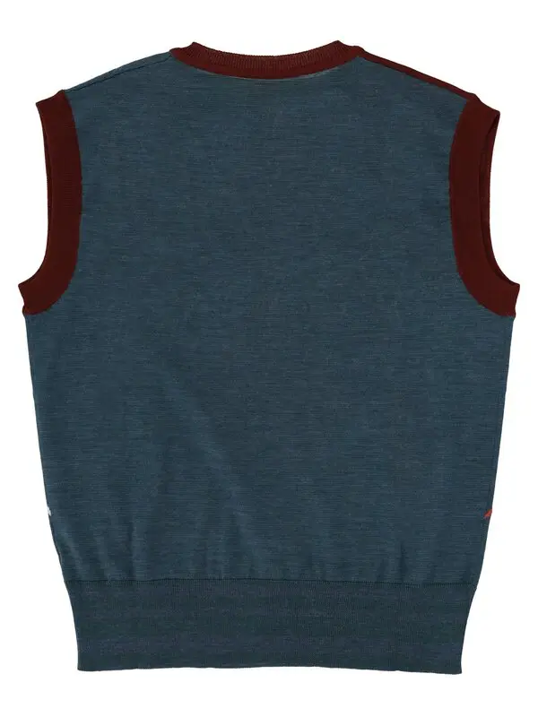 VIVIENNE WESTWOOD Gilet "argyle" In Lana