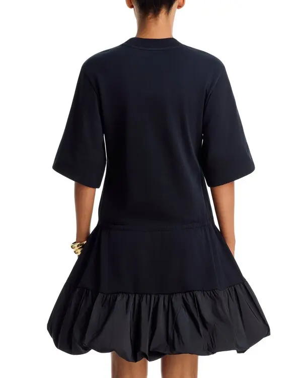 PATOU Bubble Hem Drop Waist Dress