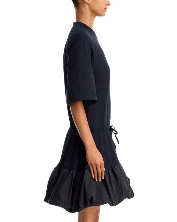 PATOU Bubble Hem Drop Waist Dress