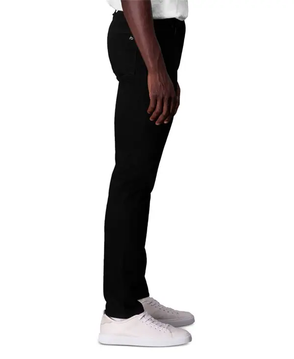 Rag & Bone Cotton Blend Slim Fit Authentic Stretch Jeans - Black