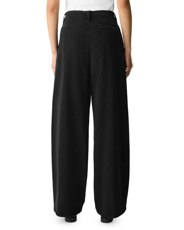 Eileen Fisher Cotton Blend Denim Trousers