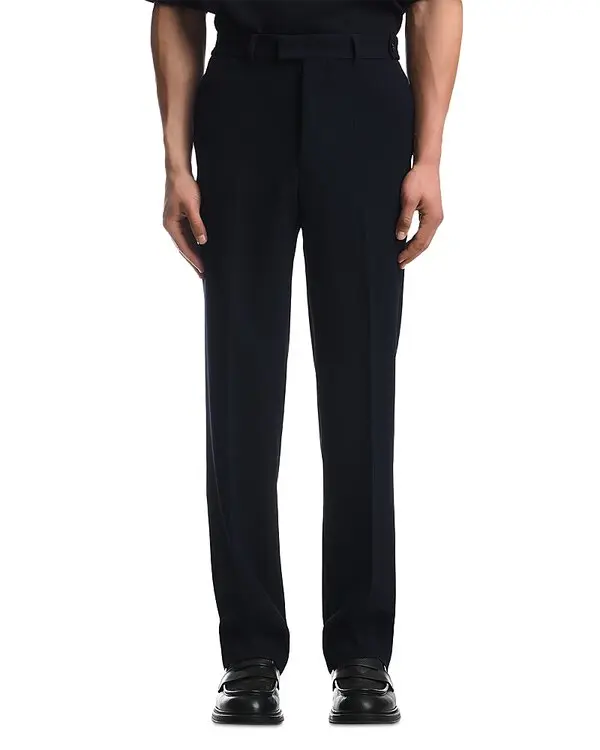 Emporio Armani 3d Crepe Jersey Trousers