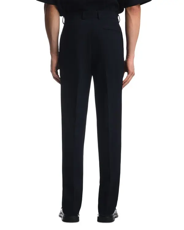 Emporio Armani 3d Crepe Jersey Trousers