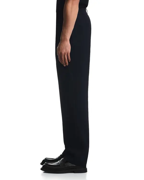 Emporio Armani 3d Crepe Jersey Trousers