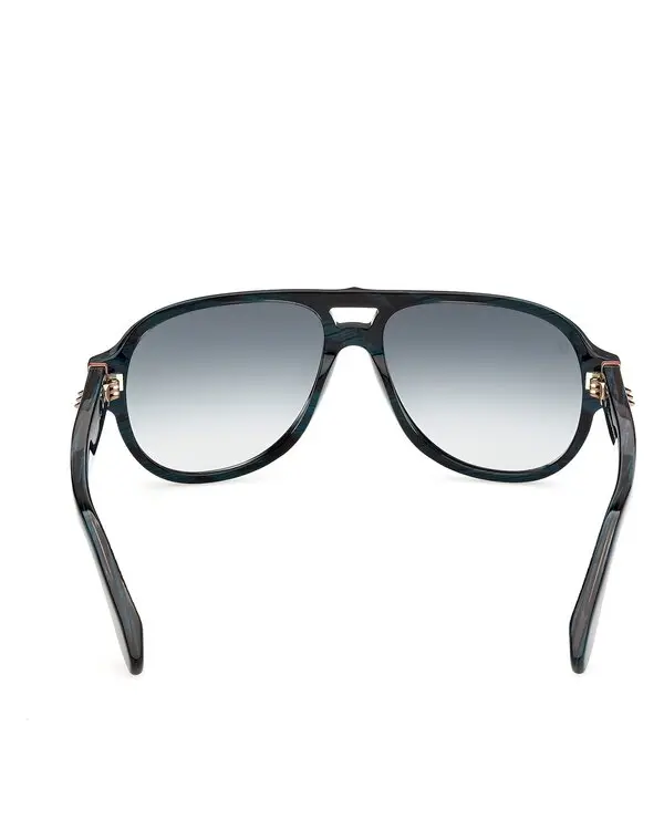 CHRISTIAN LOUBOUTIN Pilot Sunglasses, 58mm