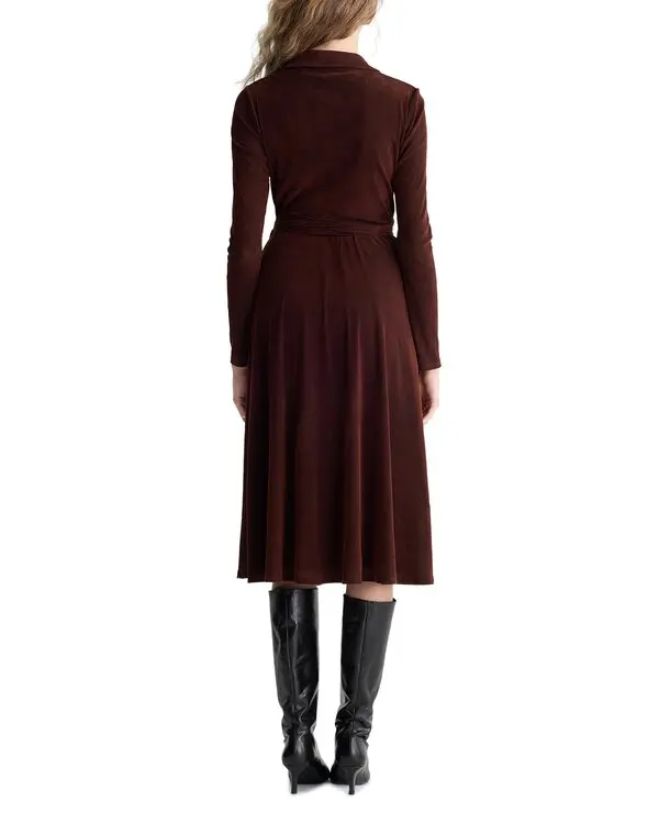 Diane Von Furstenberg Phoenix Corduroy Dress - Soil
