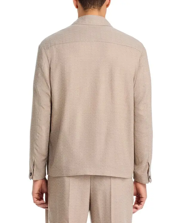 Hugo Jaro Wool Blend Overshirt