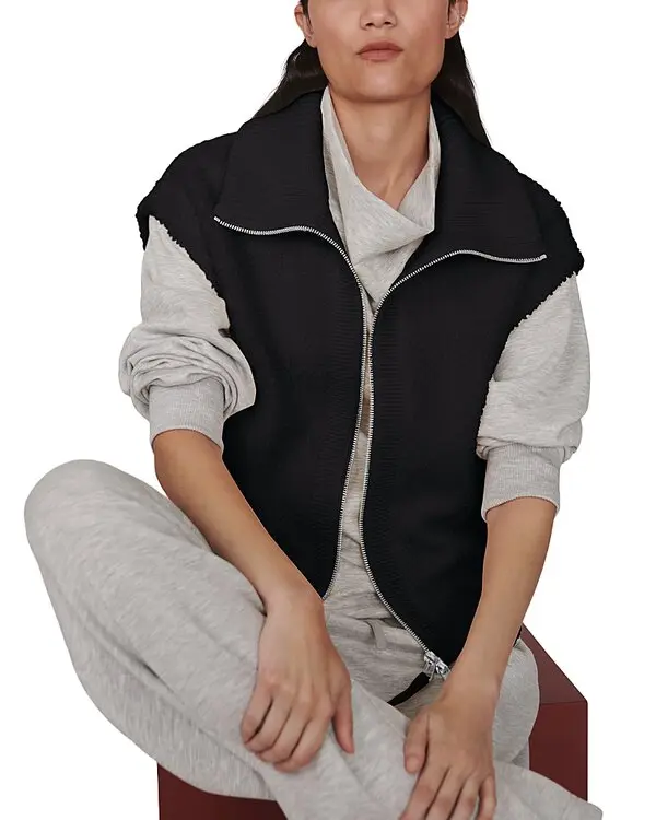 Varley Dominic Sherpa Gilet - Black