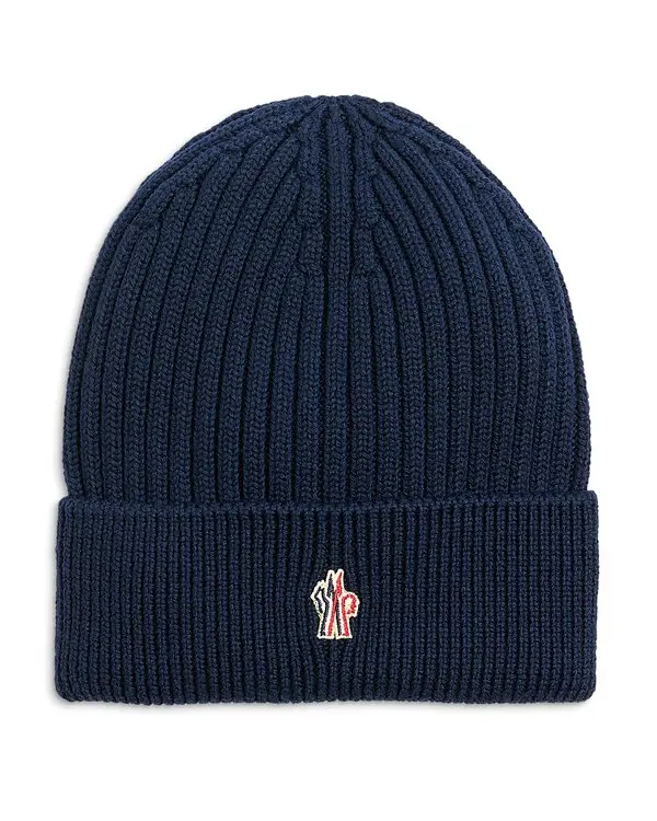 Moncler Grenoble Berretto Tricot Beanie - Navy
