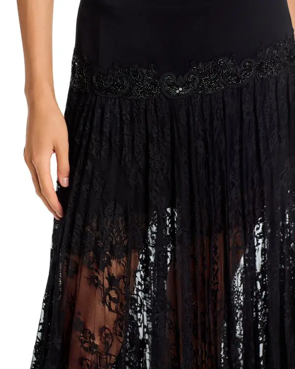 Kobi Halperin Yvonne Lace Maxi Skirt