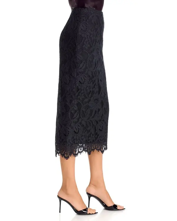 Kobi Halperin Simone Lace Midi Skirt