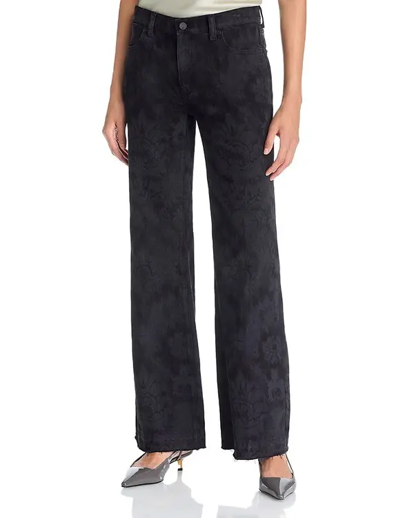 Kobi Halperin Zane Stretch Denim Wide Leg Pants