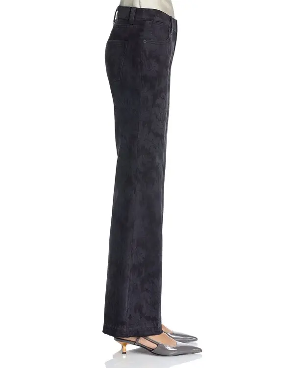 Kobi Halperin Zane Stretch Denim Wide Leg Pants