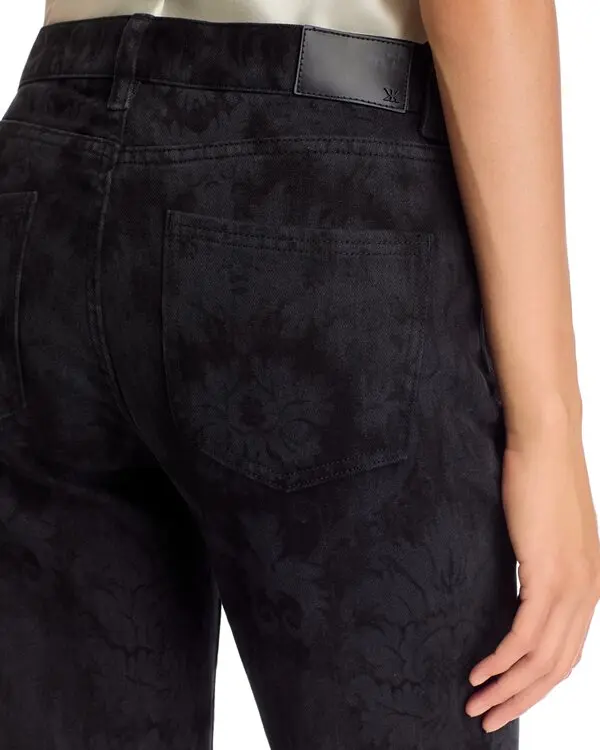 Kobi Halperin Zane Stretch Denim Wide Leg Pants