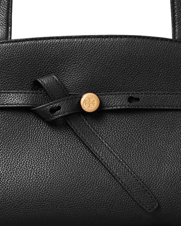 Tory Burch Romy East West Bauletto Leather Shoulder Bag