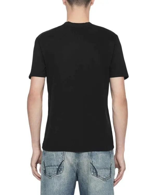 ALLSAINTS Harris Cotton Crewneck T-shirt - Jet Black