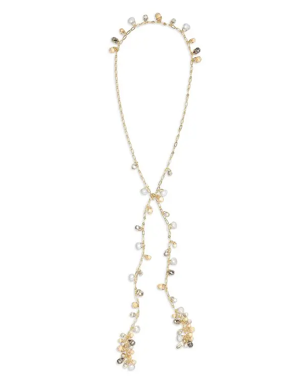 Ramy Brook Brielle Crystal Chain Wrap Necklace, 44