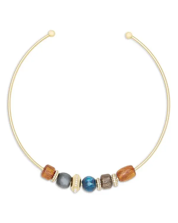 Ramy Brook Maya Beaded Collar Necklace, 5.5