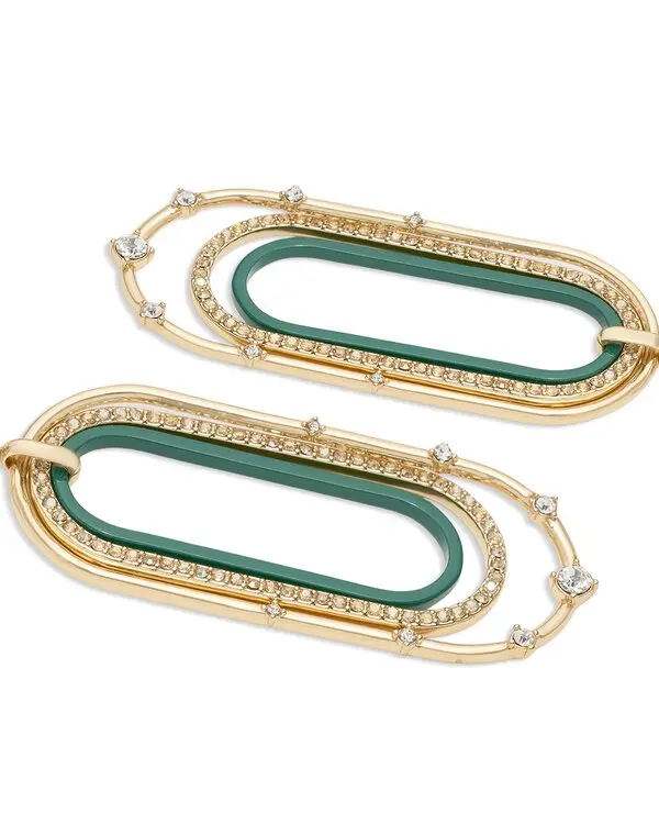 Ramy Brook Mila Loop Drop Earrings, 3.2l