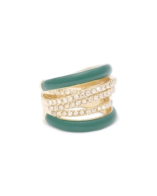 Ramy Brook Mila Pave Stacked Ring
