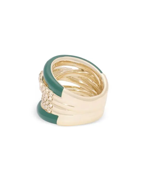 Ramy Brook Mila Pave Stacked Ring