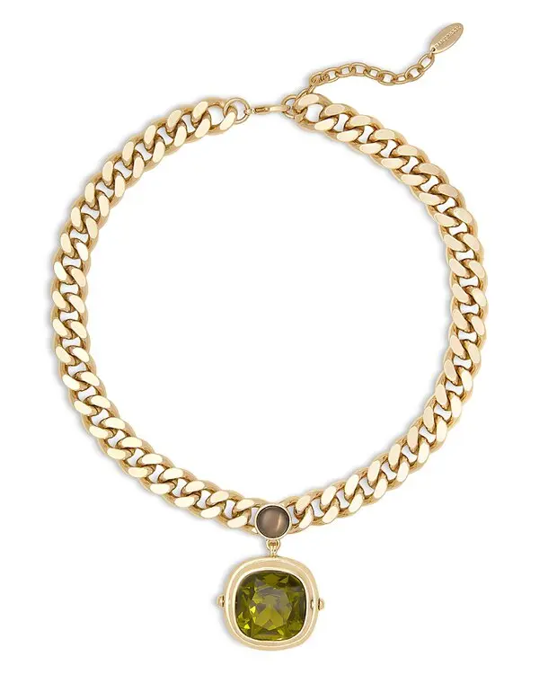 Ramy Brook Siena Chain Choaker Necklace, 16-18 - Gemstone Multi