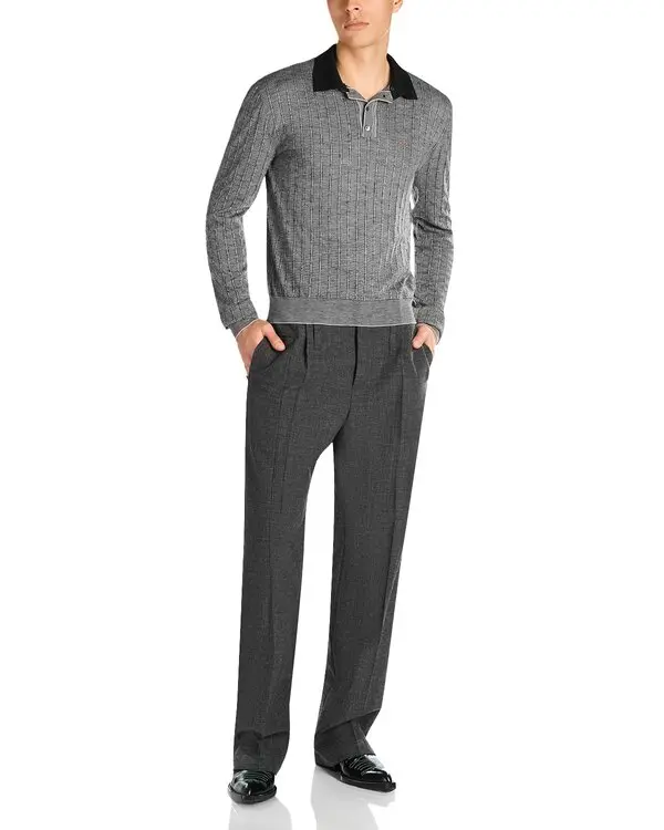 Marni Polo Neck Ribbed Sweater