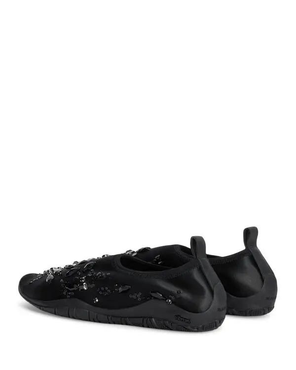 JIL SANDER Elbe Embellished Flats