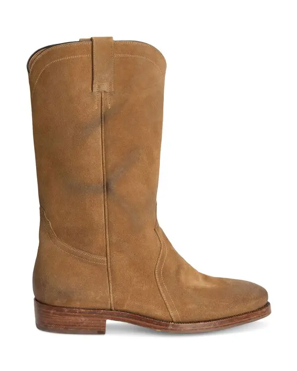 JIL SANDER Bruce Leather Western Boots