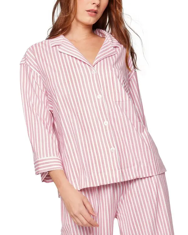 PETITE PLUME Olivia Cotton Wide Leg Pajama Set