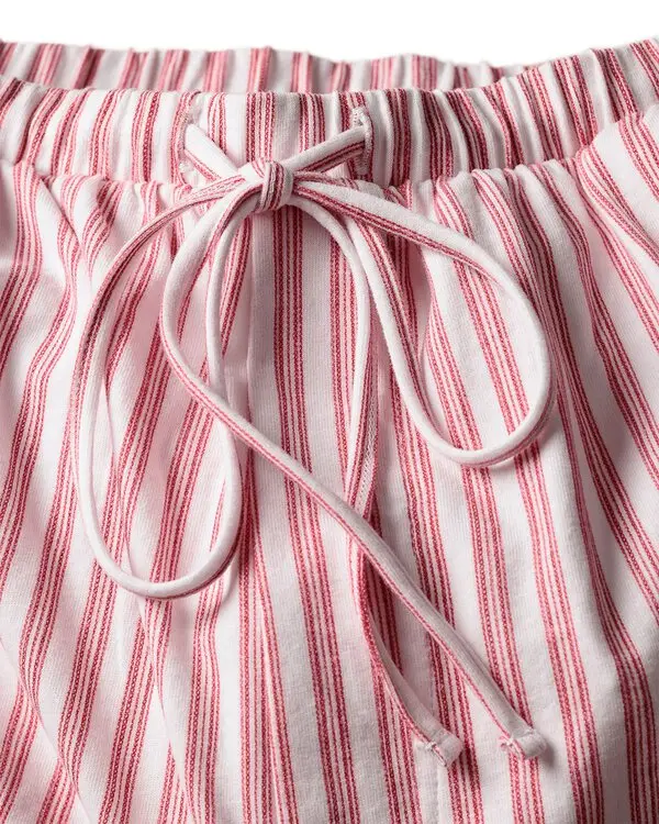 PETITE PLUME Olivia Cotton Wide Leg Pajama Set