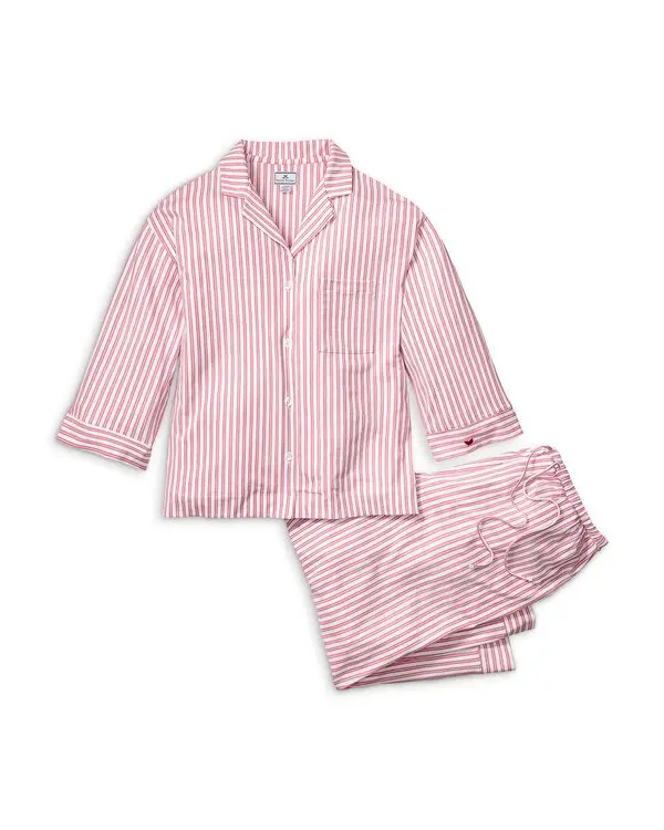 PETITE PLUME Olivia Cotton Wide Leg Pajama Set