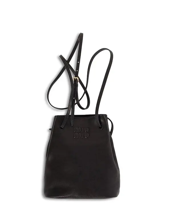 Miu Miu Nappa Leather Mini-bag - Black