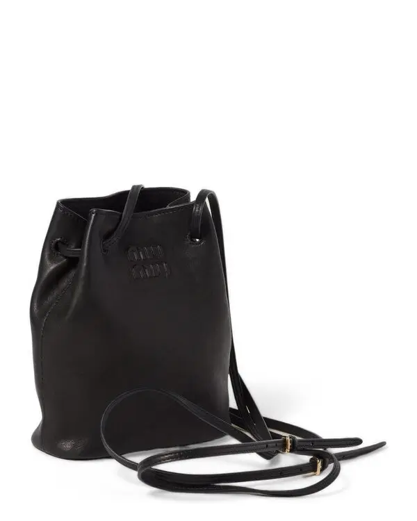 Miu Miu Nappa Leather Mini-bag - Black