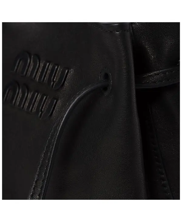 Miu Miu Nappa Leather Mini-bag - Black