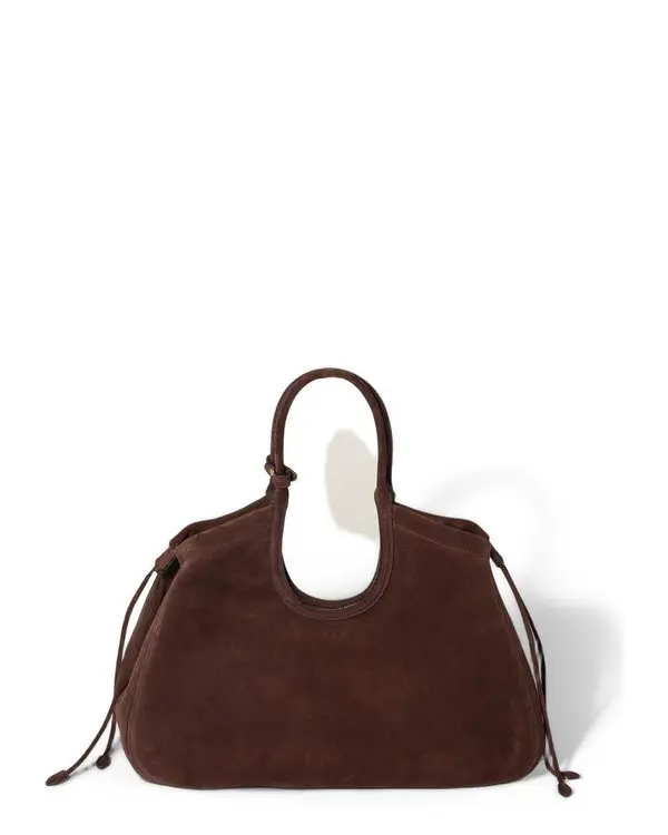 Miu Miu Ivy Suede Tote Bag