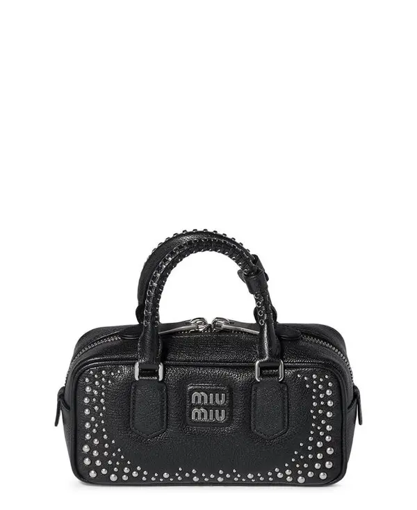 Miu Miu Arcadie Studded Leather Bag