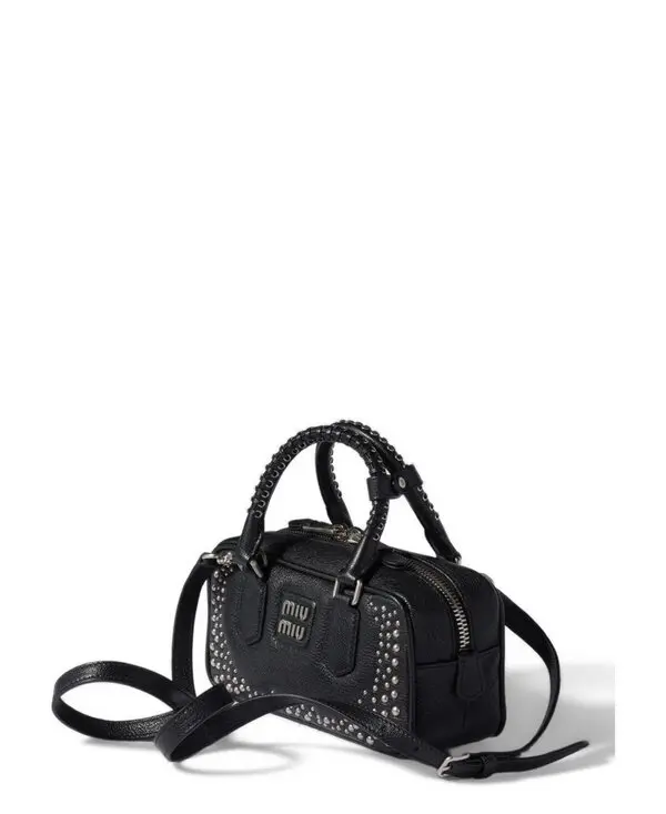 Miu Miu Arcadie Studded Leather Bag