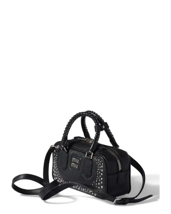 Miu Miu Arcadie Studded Leather Bag
