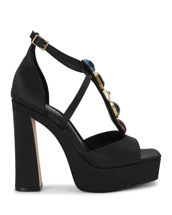 Kurt Geiger Loulou Embellished Platform Sandals