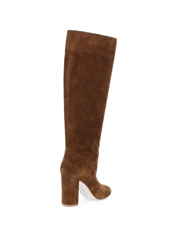 GIANVITO ROSSI Glen Suede Leather Boots