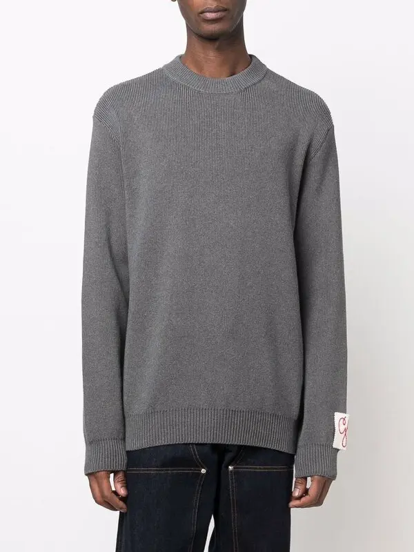 GOLDEN GOOSE Golden Cotton Crewneck Sweater