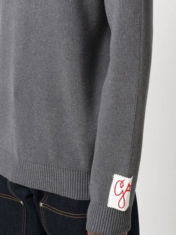 GOLDEN GOOSE Golden Cotton Crewneck Sweater