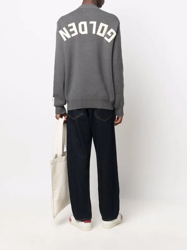 GOLDEN GOOSE Golden Cotton Crewneck Sweater